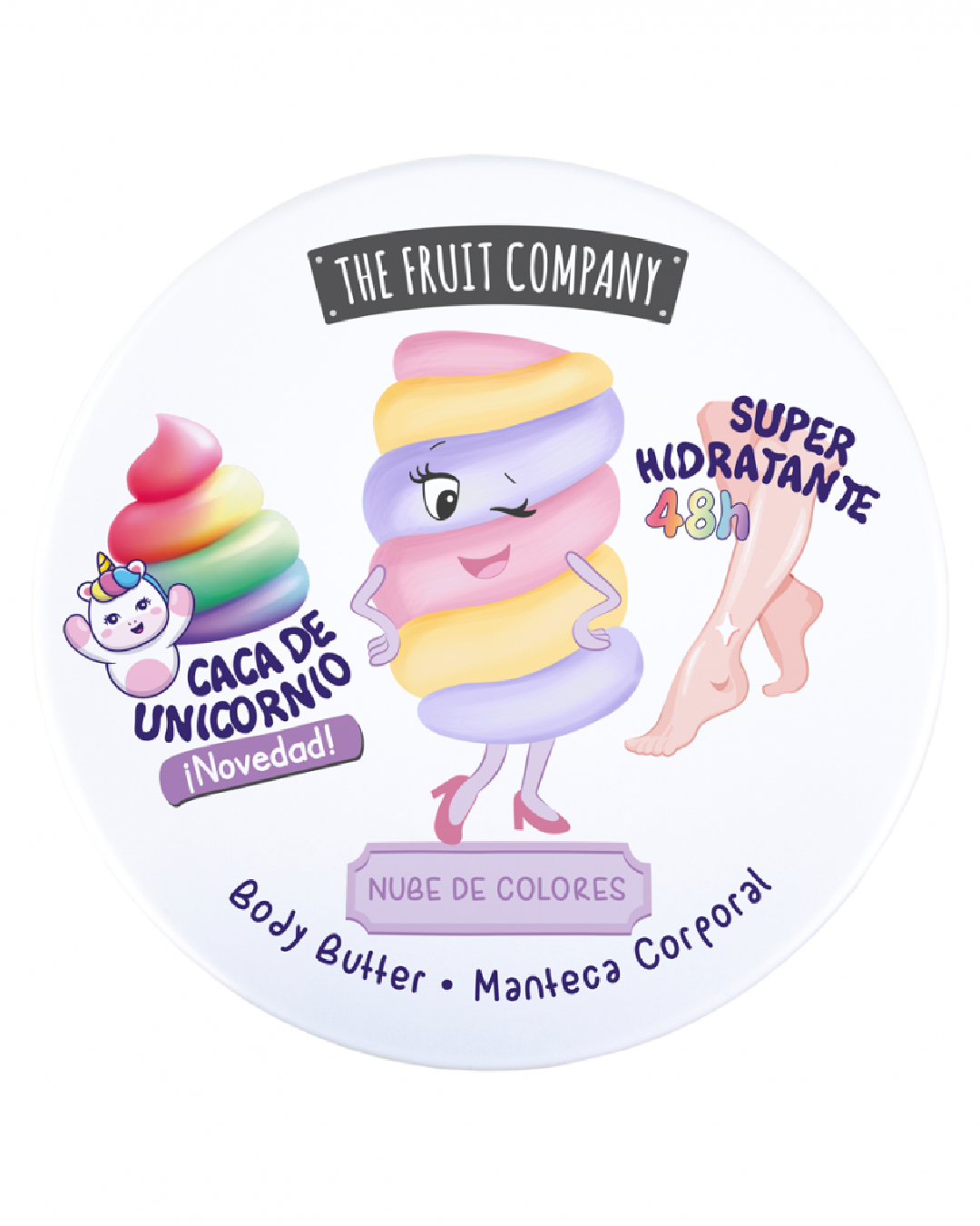 Manteca Corporal Nube de Colores - Joyitas de Acero